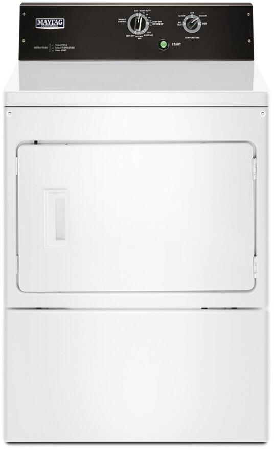 Maytag MEDP575GW 27 inch 7.4 cu. ft. Front Load Electric Dryer